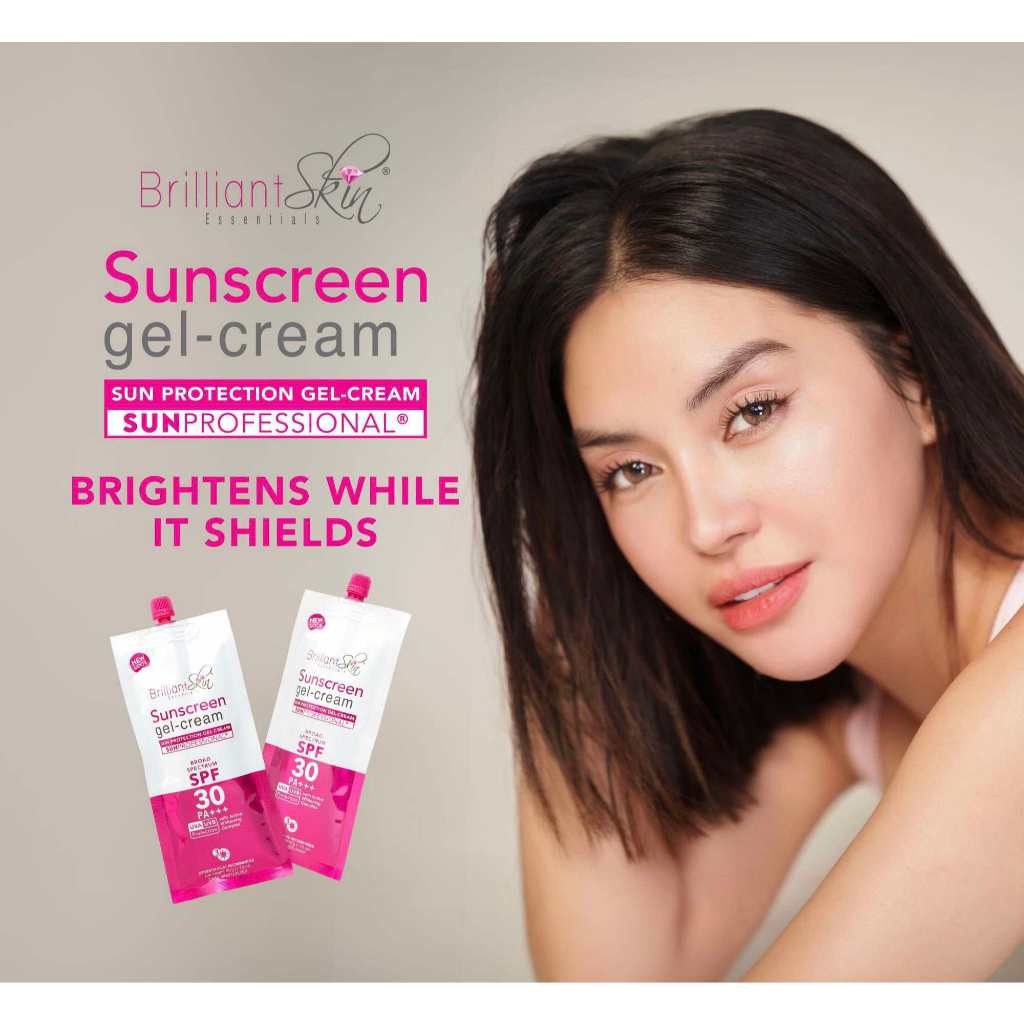 Brilliant Skin Sunscreen Gel-Cream 50g | Shopee Philippines