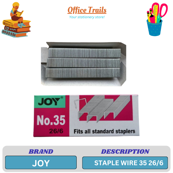Staple Wire JOY # 35 5000Pieces Per Box | Shopee Philippines