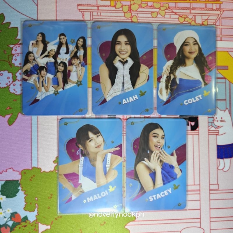 [Restock 1] Official Modess x Bini Photocards | Shopee Philippines