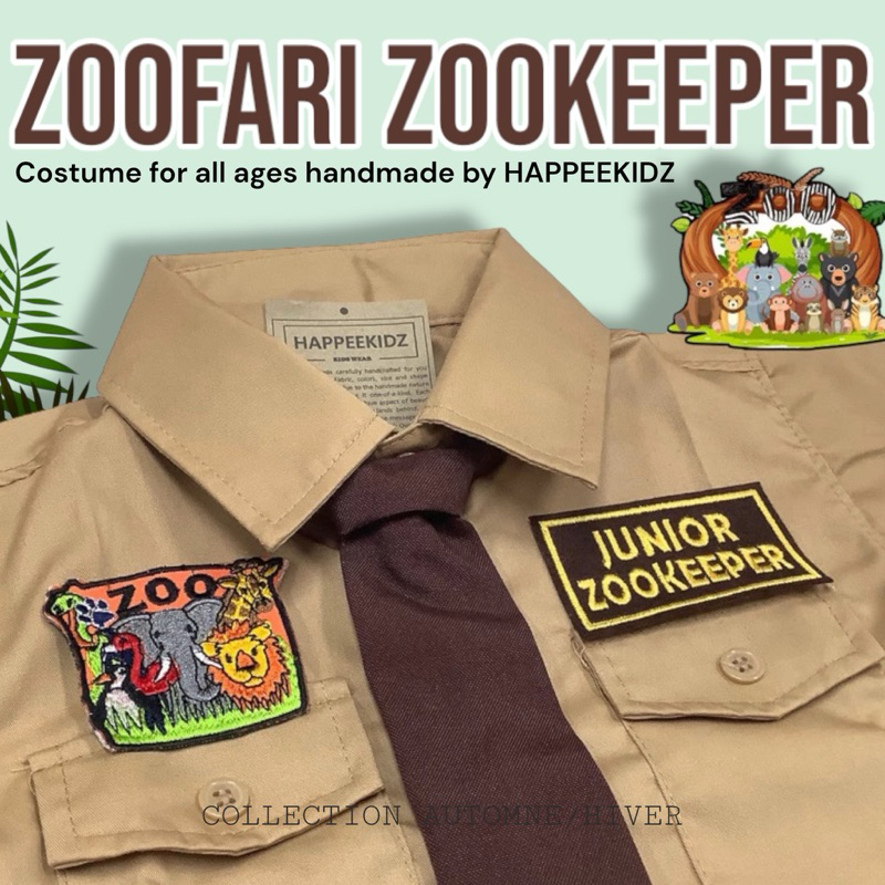 JUNIOR ZOOKEEPER / ZOOANIMAL THEME COSTUME | Shopee Philippines