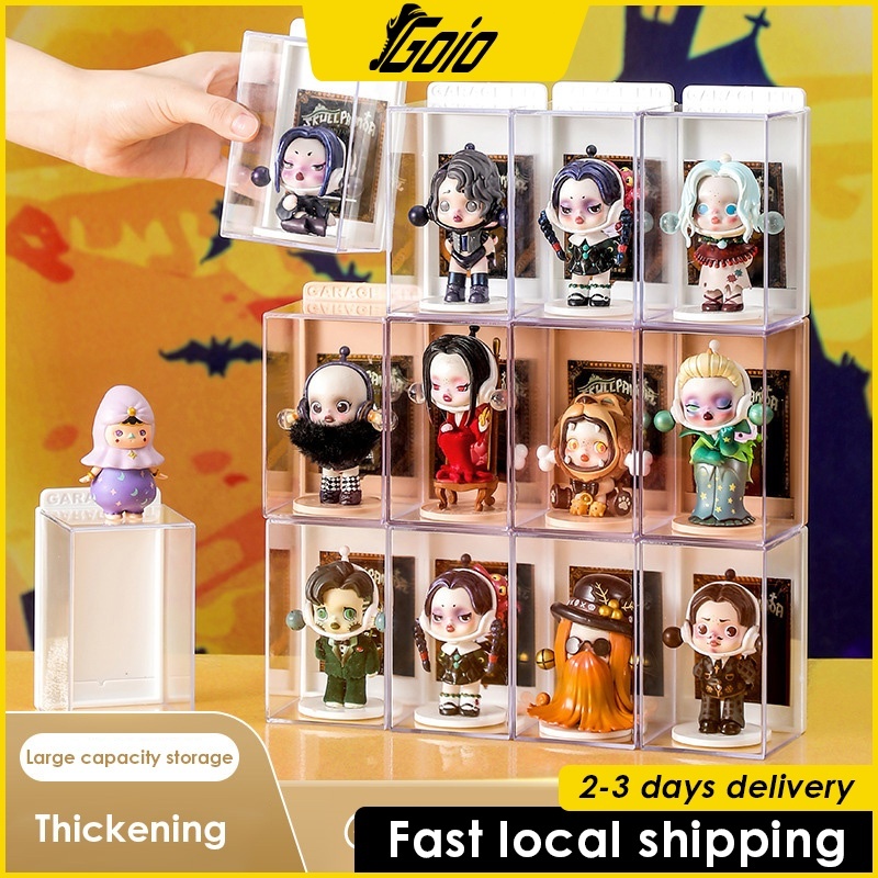 6PCS Blind Box Display Storage Rack Acrylic Moisture-proof Dustproof ...