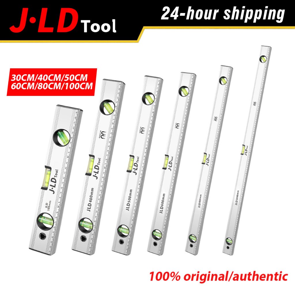 JLD High Precision Spirit Level Magnetic High Bearing Ruler Lever 45 ...