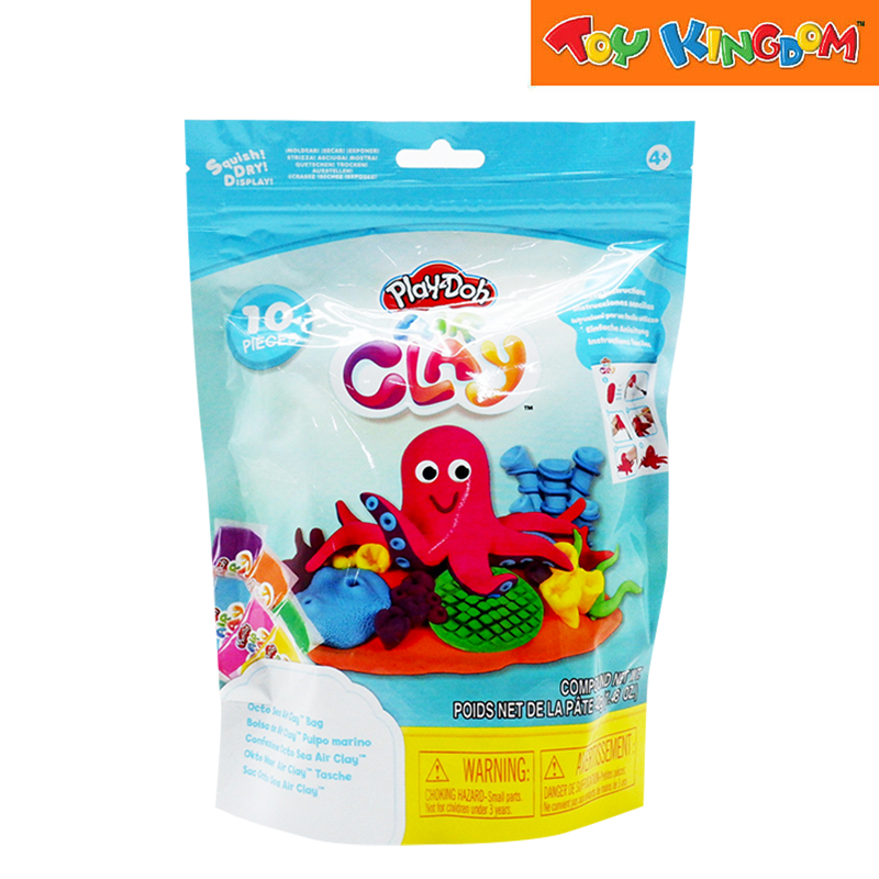 Play-Doh Air Clay Red Octo Sea | Shopee Philippines