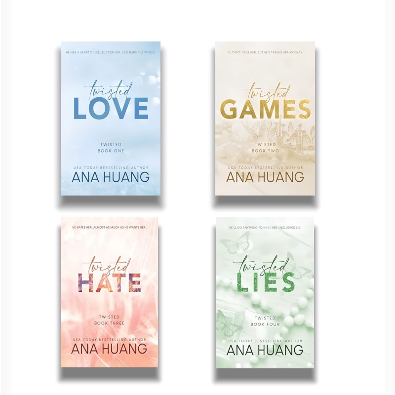 4 Books Twisted Series by Ana [Twisted Love; Twisted Games; Twisted Hate and Twisted Lies ...
