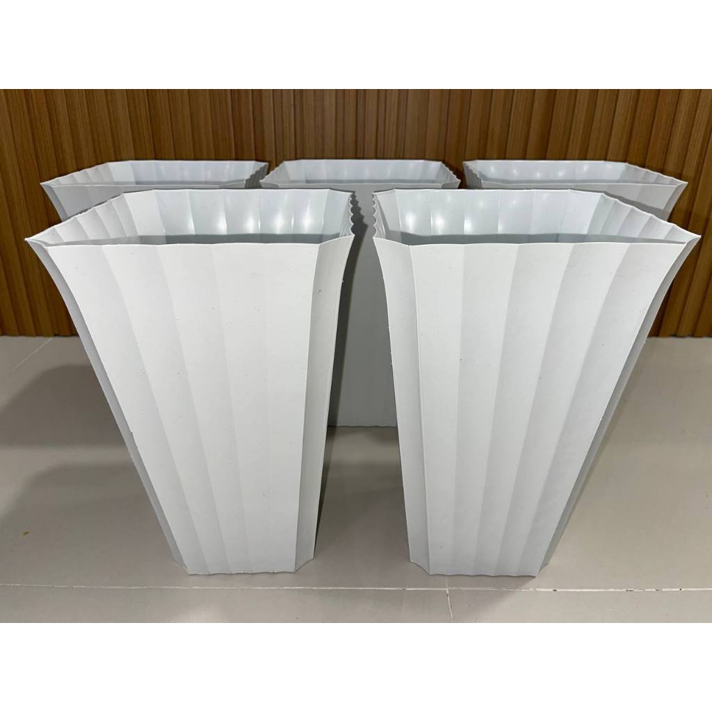 set of 5pcs. V shape garden pots 7x8" V1 - paso - pots for plants ...
