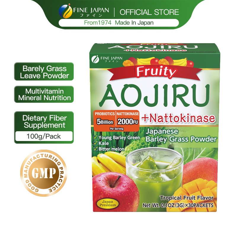 Green Juice & Natto Complex Drink – Rich in Natto Kinase, Vitamins, and ...