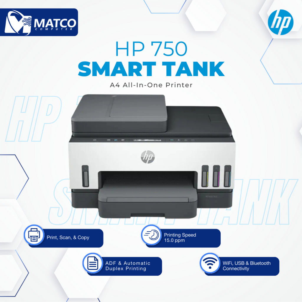 HP Smart Tank 750 Printer | Shopee Philippines