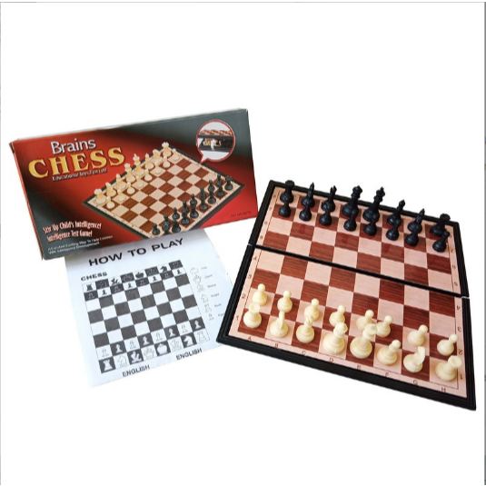 Children and adult educational chess toys foldable chessboard portable ...