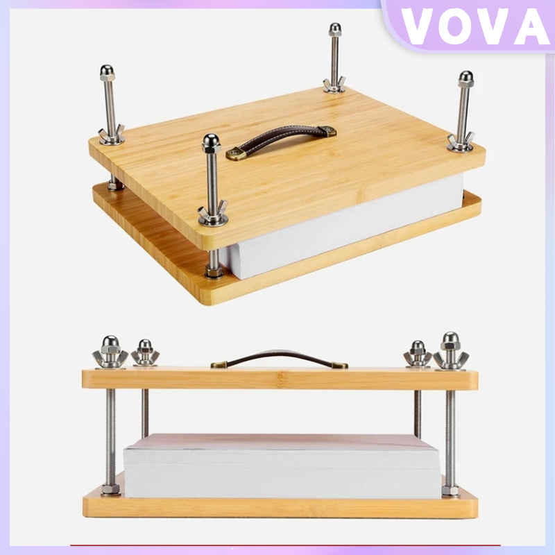 Book Press For Notepad Tracing Pad Wooden Diy Handmade Book Binding Pad ...