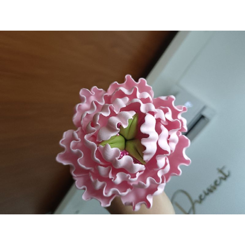 XL pink peony edible cake topper | Shopee Philippines