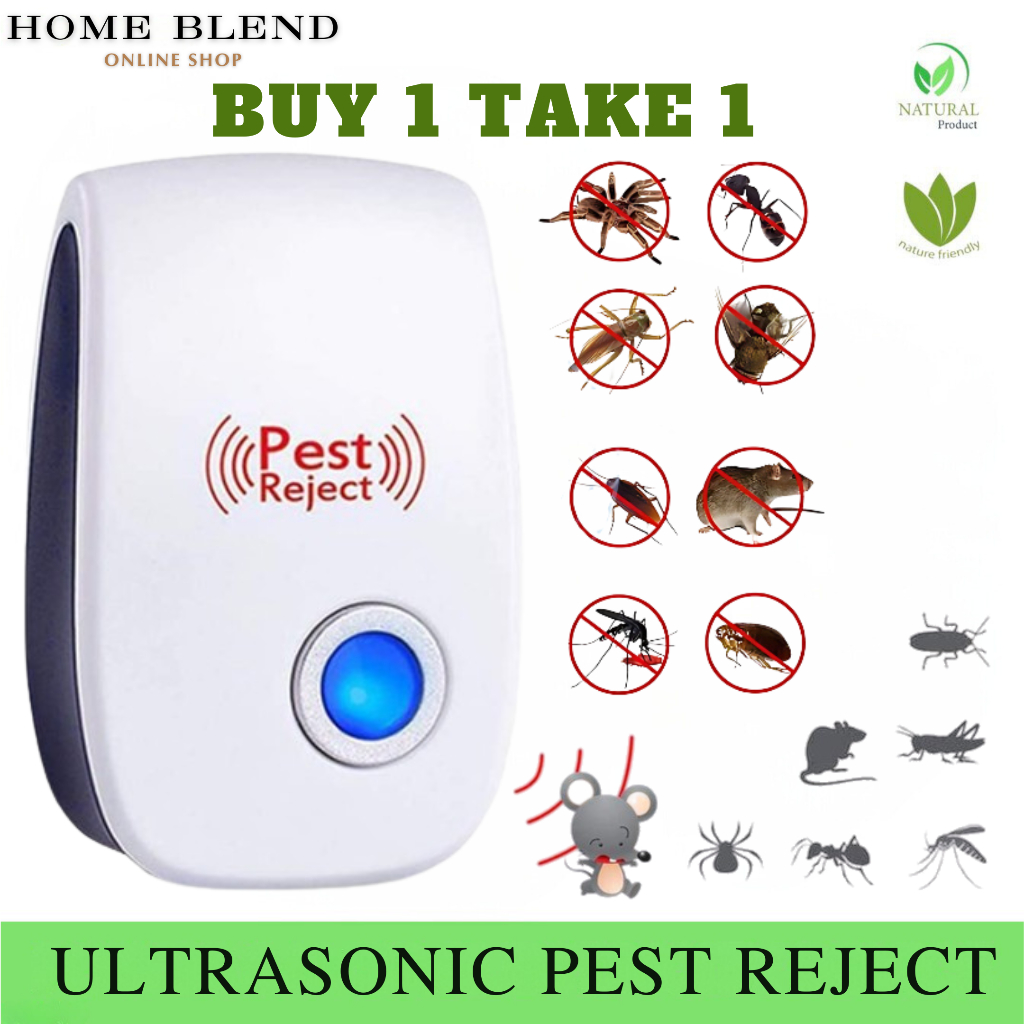 Ultrasonic Pest Repeller for Home Effective Mosquito and Anti Rat Pest ...