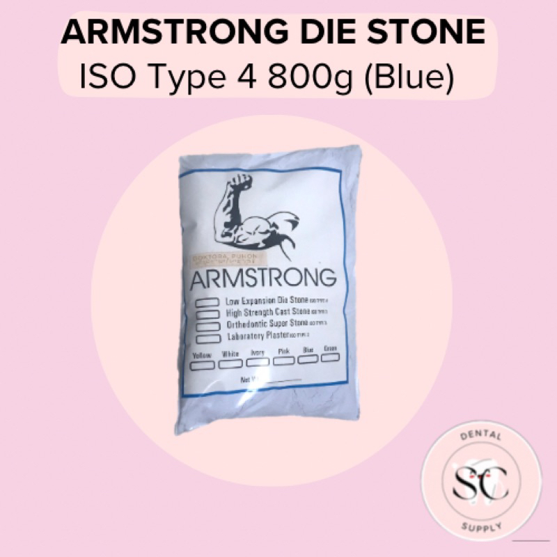 ARMSTRONG DIE STONE ISO TYPE 4 800GRAMS (BLUE) | Shopee Philippines