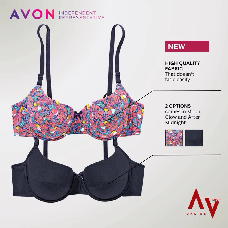 Avon Underwire CINDY 2pc Classic Bra | Shopee Philippines