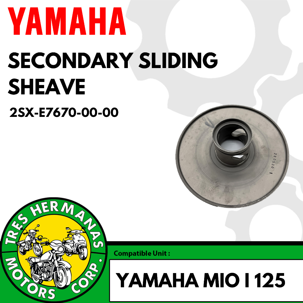 SECONDARY SLIDING SHEAVE For : YAMAHA Motorcycle : MIO I 125 ( 2SX ...