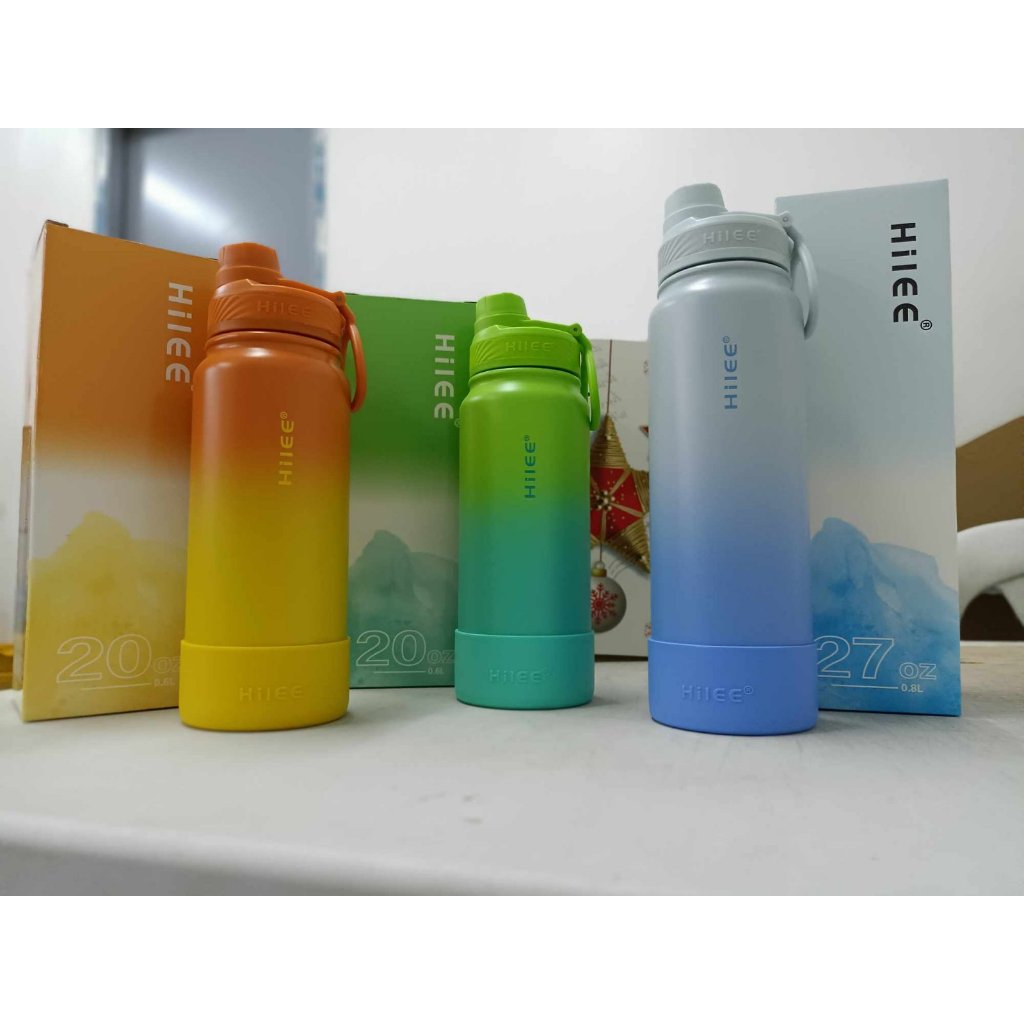 (FREE NAME and FREE PARACORD) Hilee Flask Hydration Wide Mouth with ...