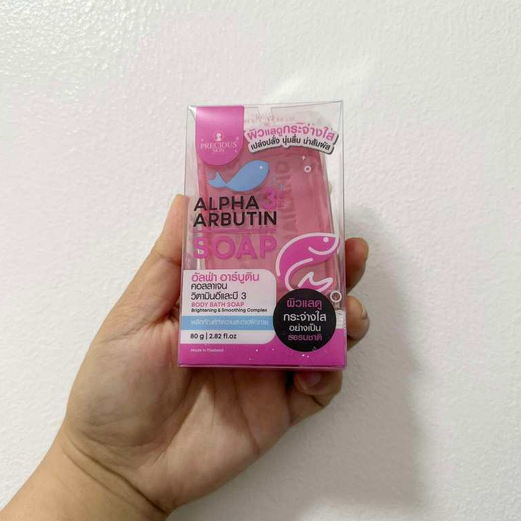 AUTHENTIC from THAILAND - Precious Skin Alpha Arbutin Soap | Shopee Philippines