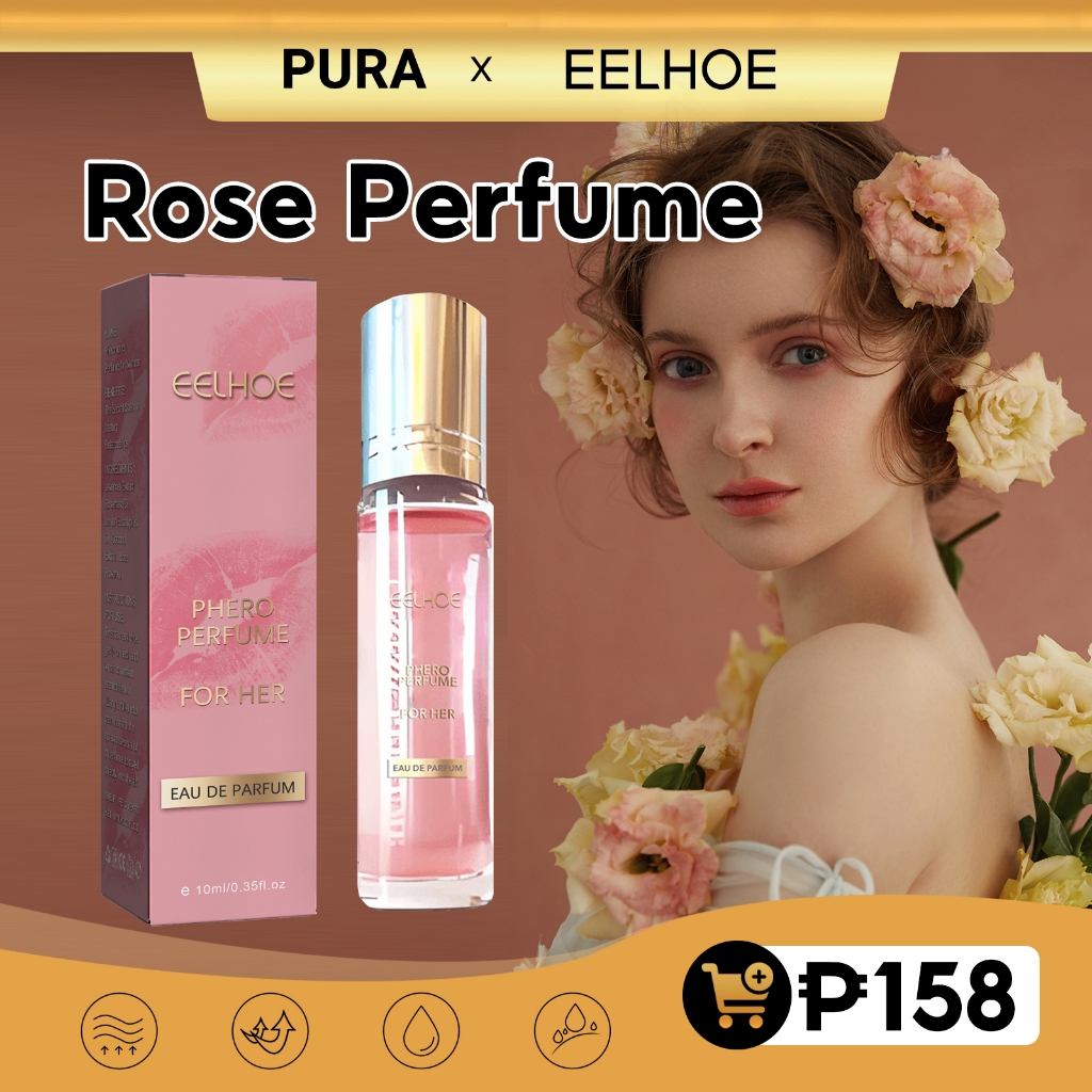 EELHOE Pheromones Perfume Roll On 10ml Lasting Flirting Hormonal ...