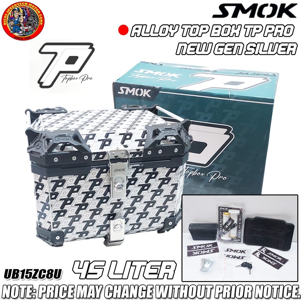 SMOK 45LITER ALLOY TOP BOX TP PRO NEW GEN SILVER WITH FREEBIES ...