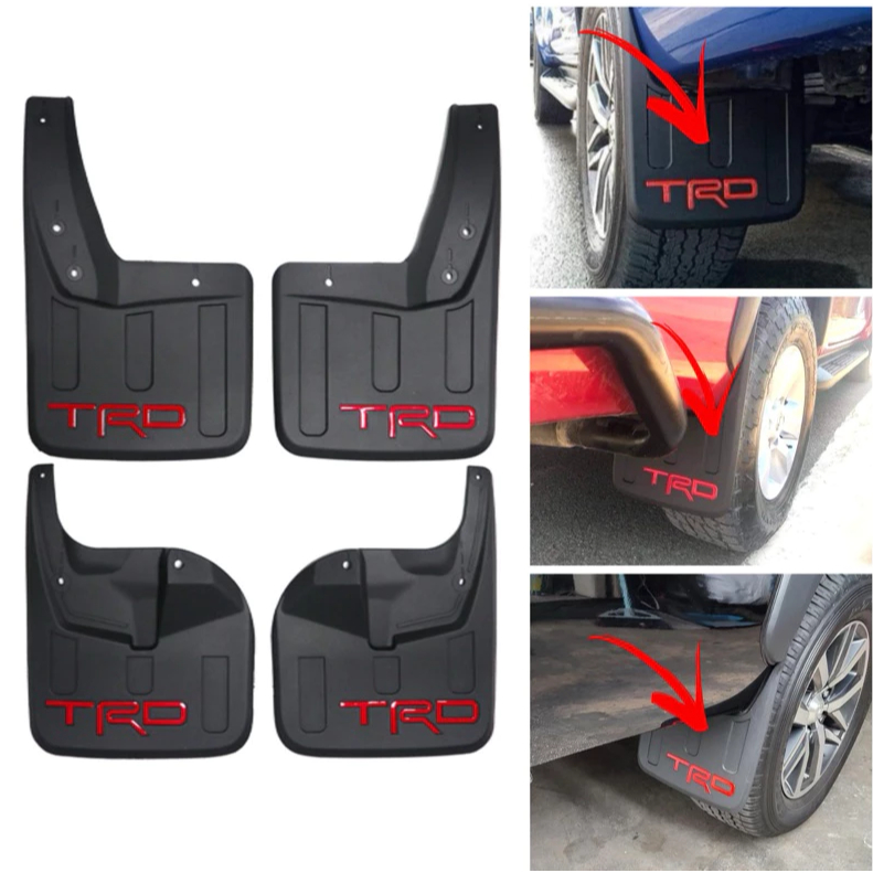 Toyota Hilux Revo J E G Conquest 2016 to 2025 TRD Mudguard Splash Guard ...