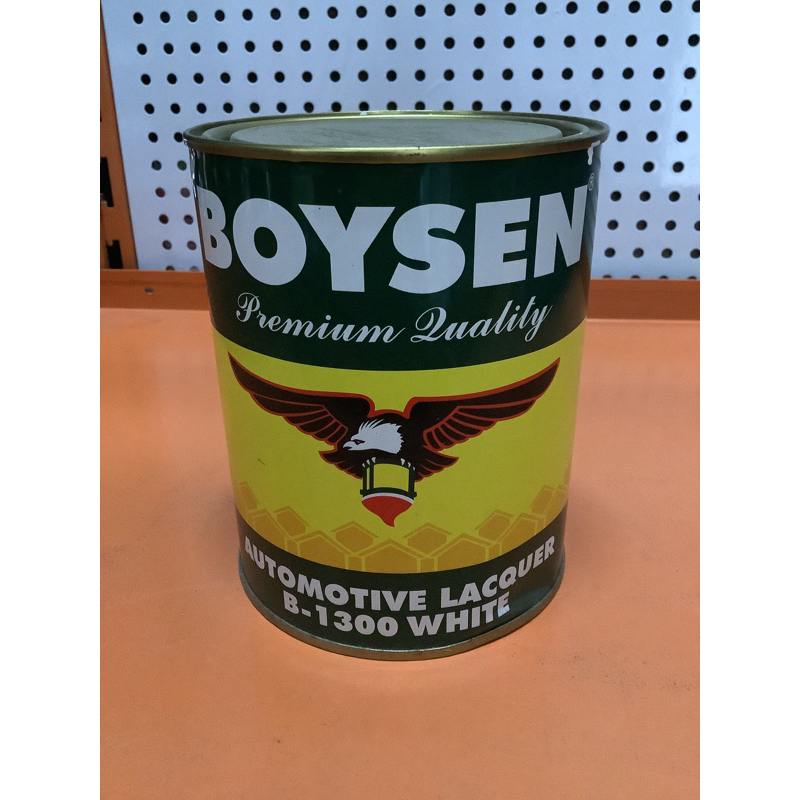 BOYSEN BS 1300 AUTOMOTIVE LACQUER WHITE 1LITER | Shopee Philippines