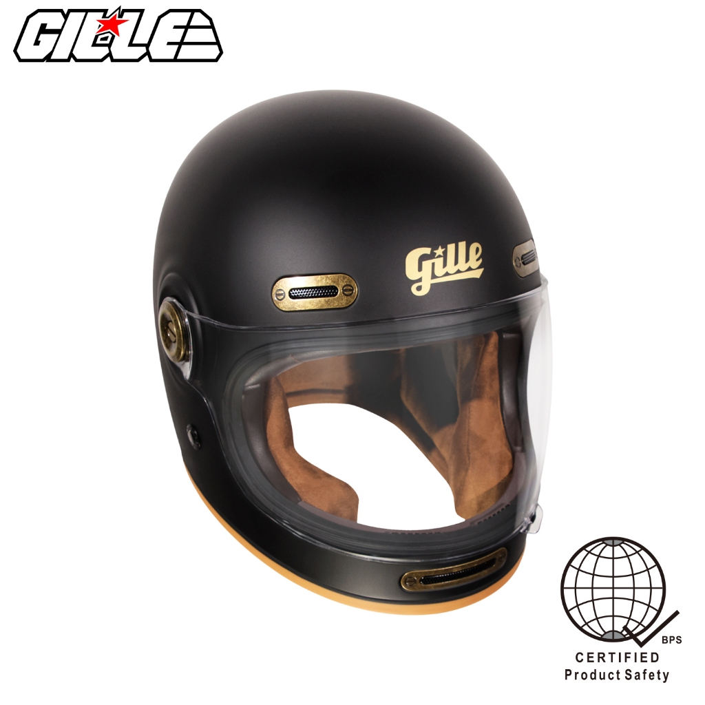 GILLE 898 ATAVISTIC Full Face Motorcycle Helmet | Shopee Philippines