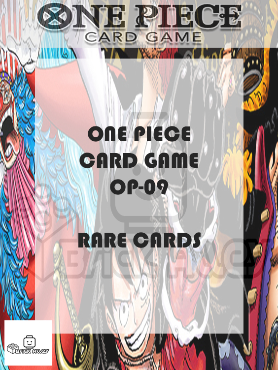 One Piece TCG OP09 Rare Cards (R) | Shopee Philippines