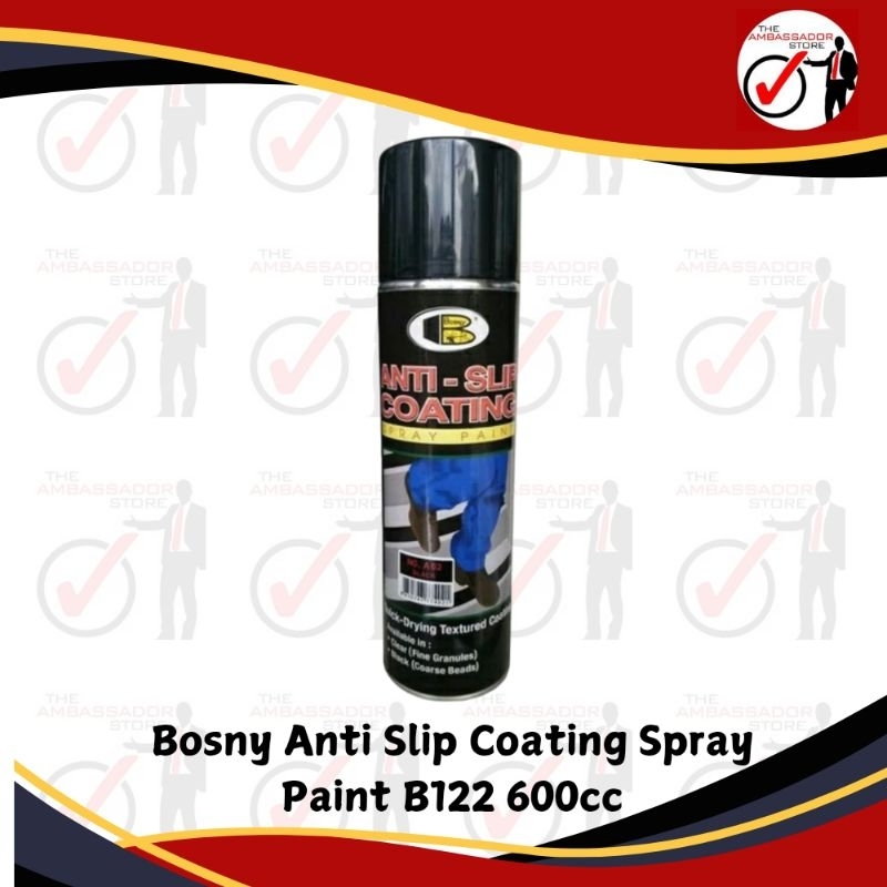 Bosny Anti Slip Coating Truck Bed Spray Paint Black/ Clear B122 600cc ...
