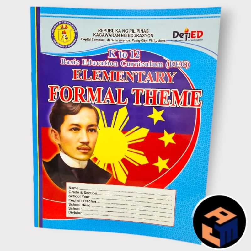K to 12 Elementary Formal Theme Coated Cover | Shopee Philippines