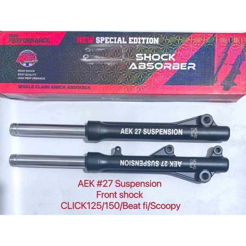 Aek Front Shock Assy Honda Click / Beat / Scoopy | Shopee Philippines