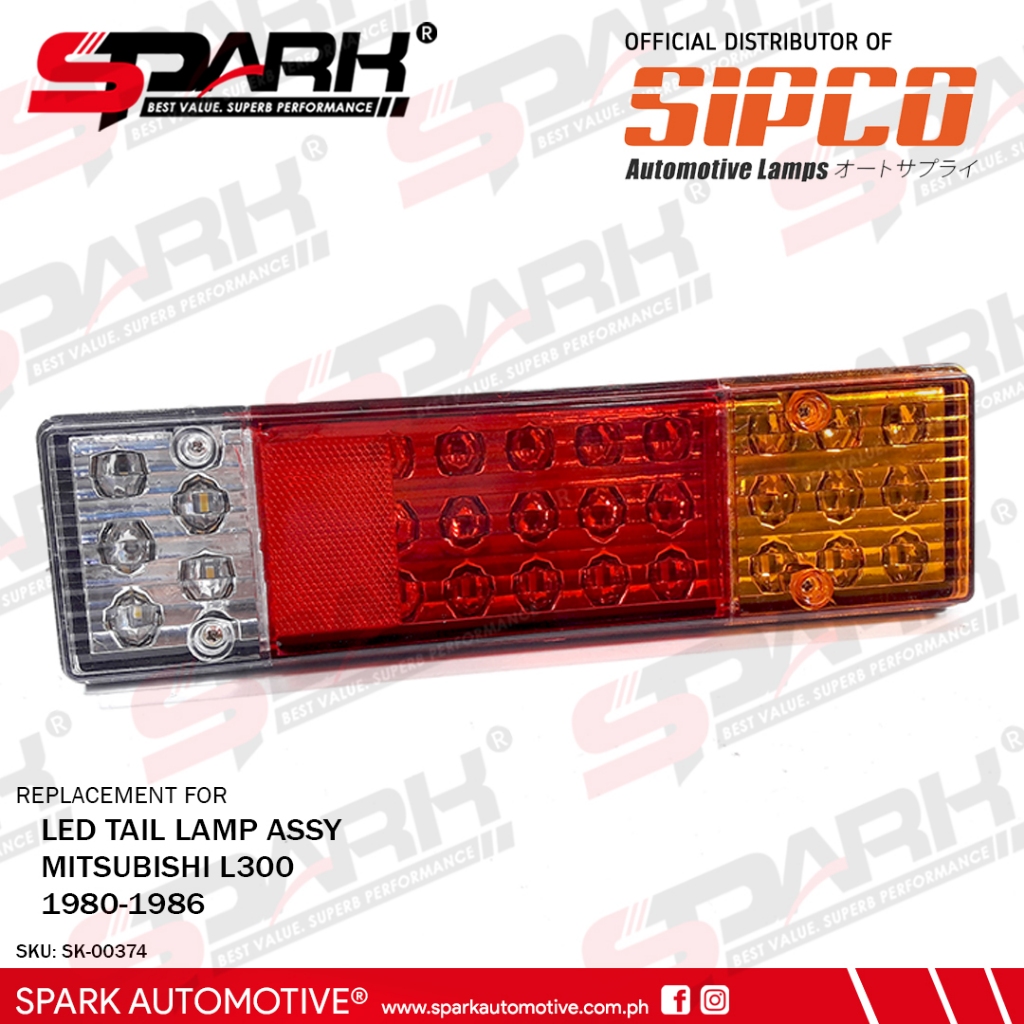 Tail Lamp Taillight Rear Lamp LED for Mitsubishi L300 FB Van 1980 ...
