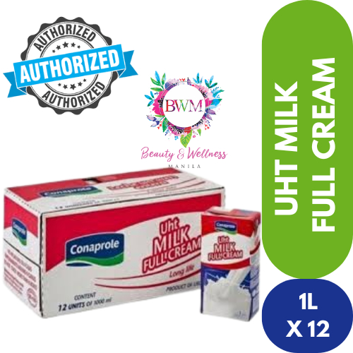 CONAPROLE UHT FULL CREAM MILK 1L X6 PACK , 1LX9 PACK, 1L X12 PACK ...