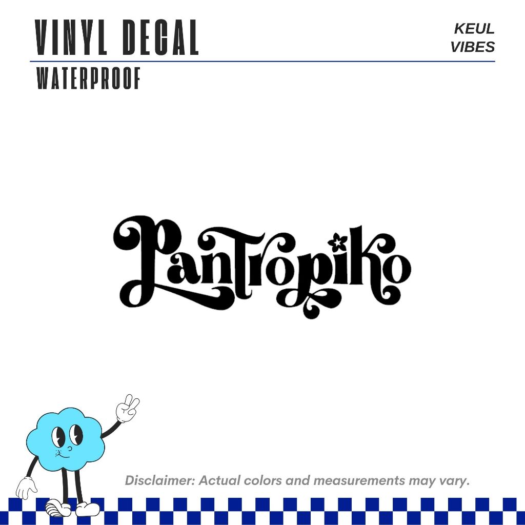 BINI Pantropiko Logo Bloom vinyl decals PPOP laptop tumbler waterproof ...