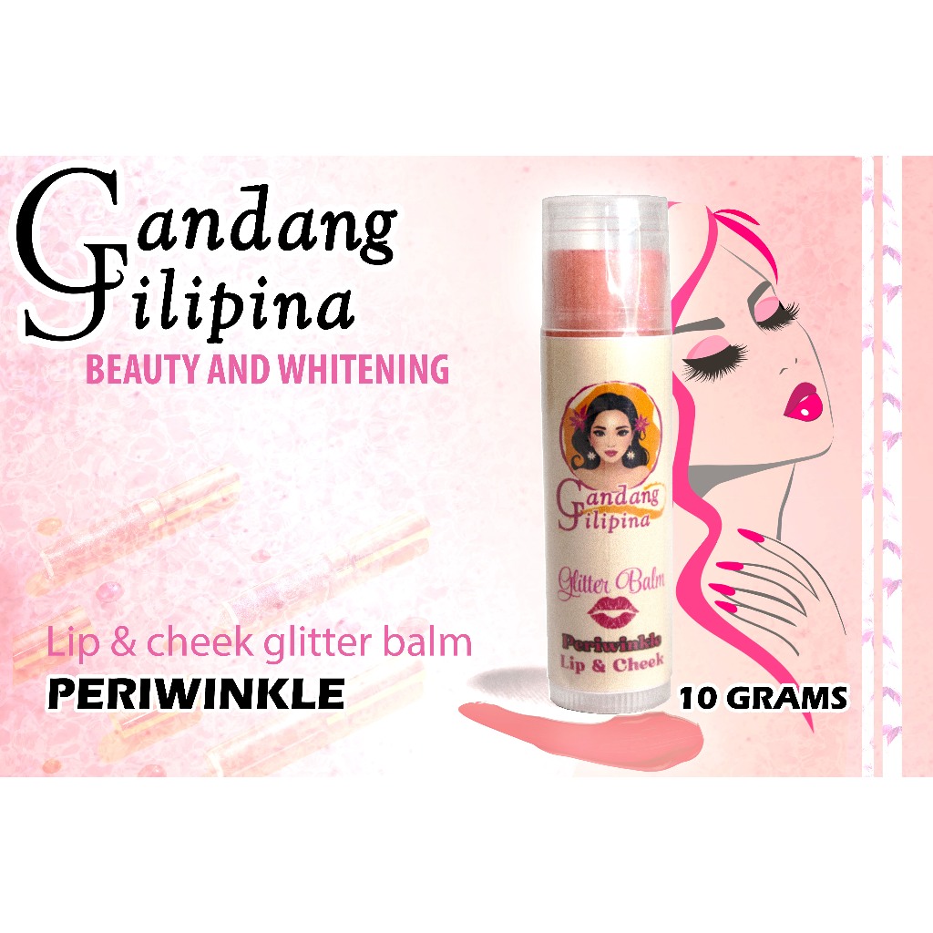 Gandang Filipina Lip & Cheek Balm PERIWINKLE Chapped Lips Cure | Shopee ...