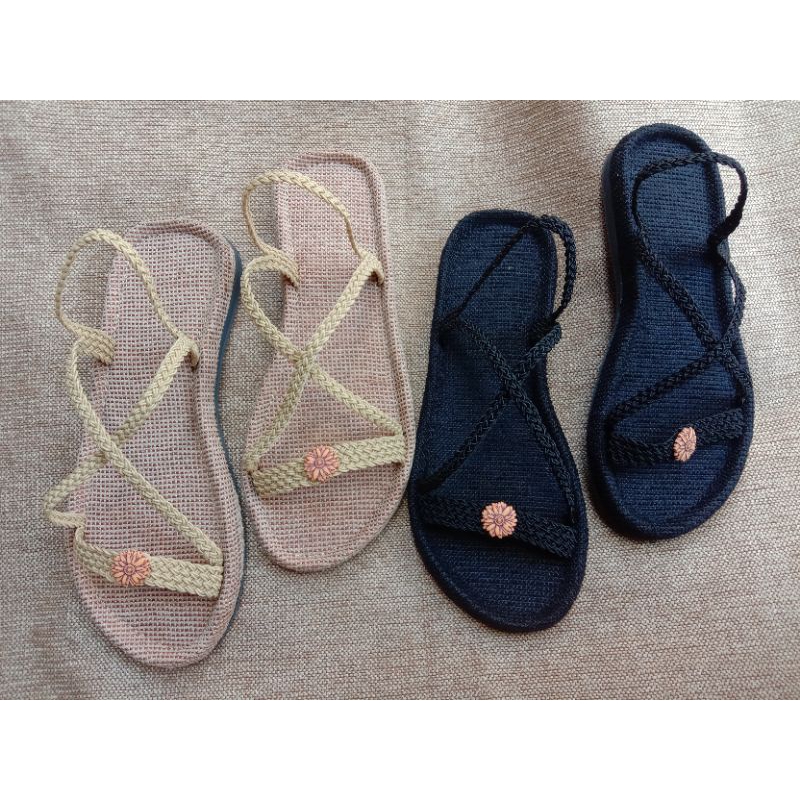 TINESH Native Sandals X with Flower Design for Women | Shopee Philippines