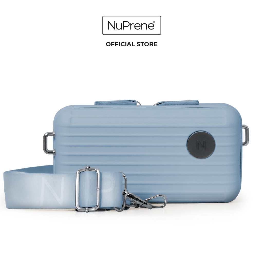 NuPrene - The Lucca Bag - Robust Mini Travel Bag in Ice - With ...