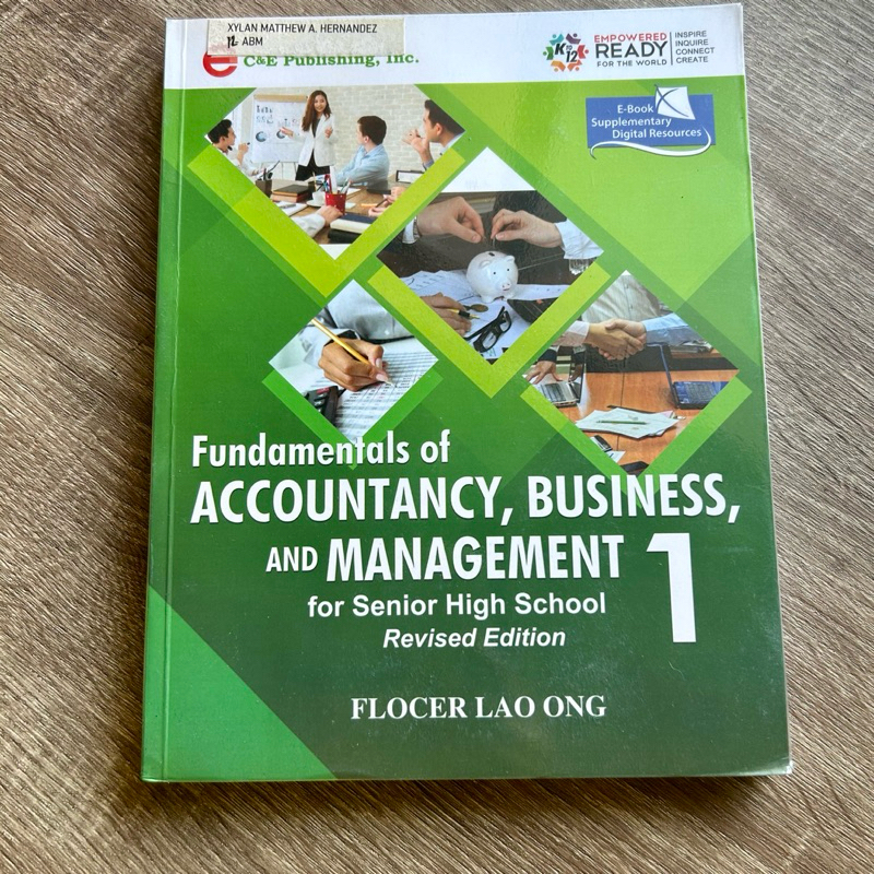 Used SHS Senior High School Books ABM Strand | Shopee Philippines