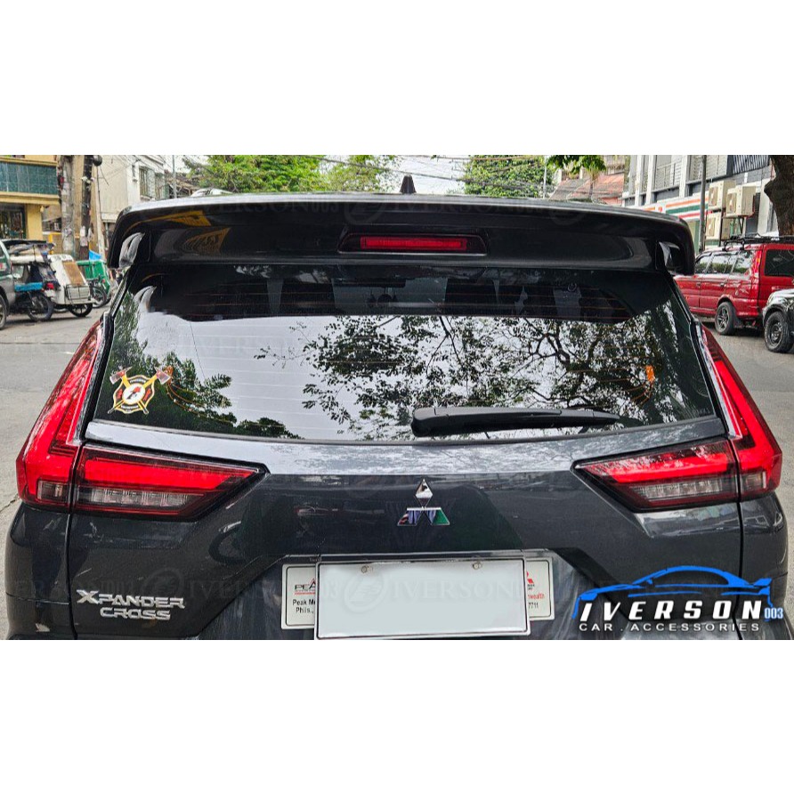 Graphite Gray Metallic Rear Spoiler for Mitsubishi Xpander Cross ...