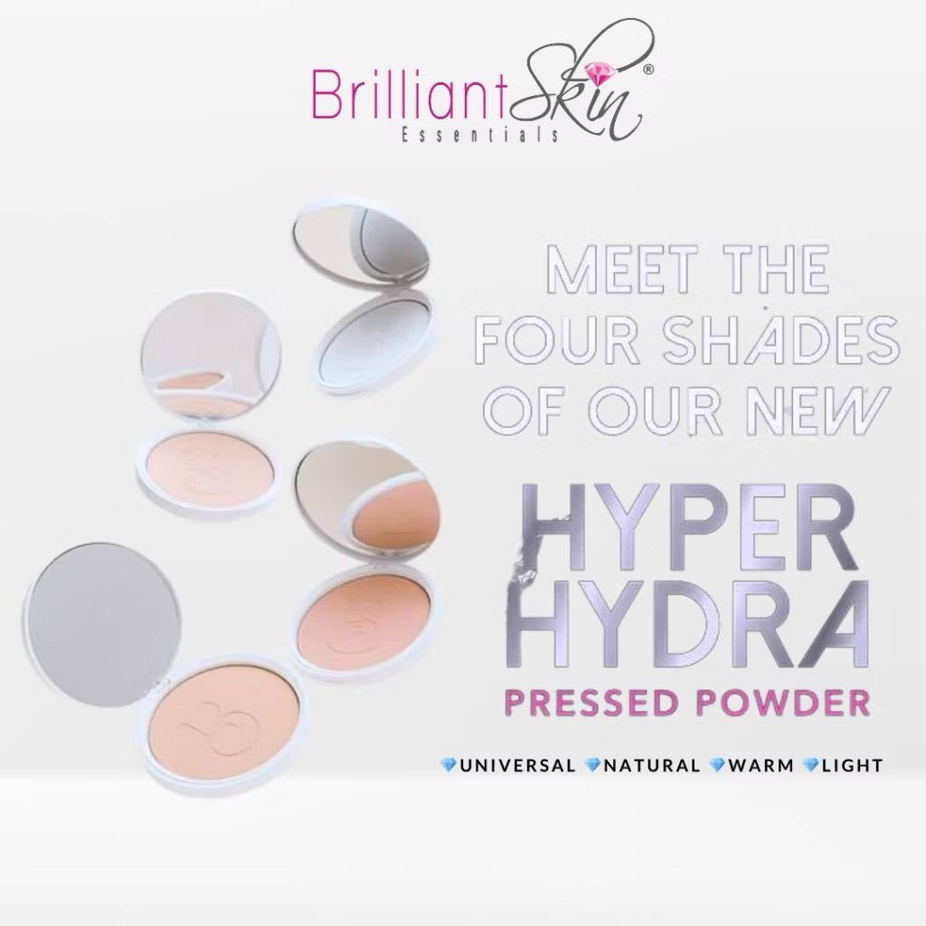 BRILLIANT COLOURS HYPER HYDRA PRESSED POWDER INFUSED WITH HYALURONIC ...