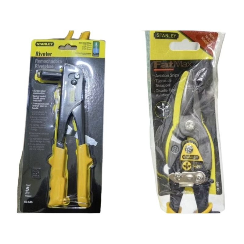 STANLEY HAND RIVETER HEAVY DUTY./Aviation snip | Shopee Philippines