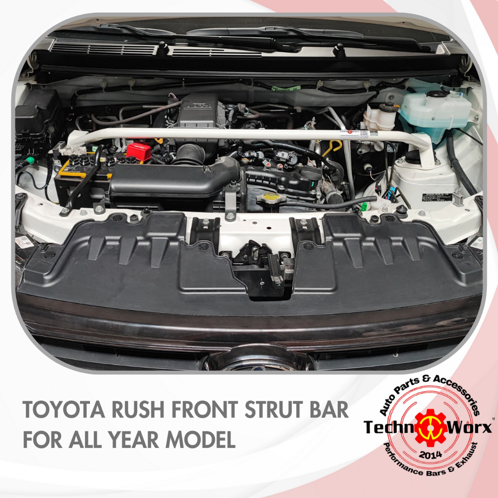 TOYOTA RUSH Front Strut Bar High Quality Performance Bar technoworx ...