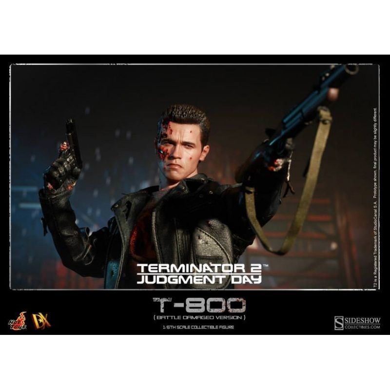 Hot Toys TERMINATOR T800 DX13 SPECIAL / Collector's Edition 1/6th Scale ...