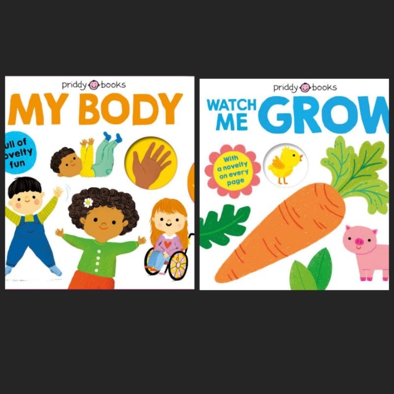 MY LITTLE WORLD SERIES by Priddy Books [Watch Me Grow , My Body ...
