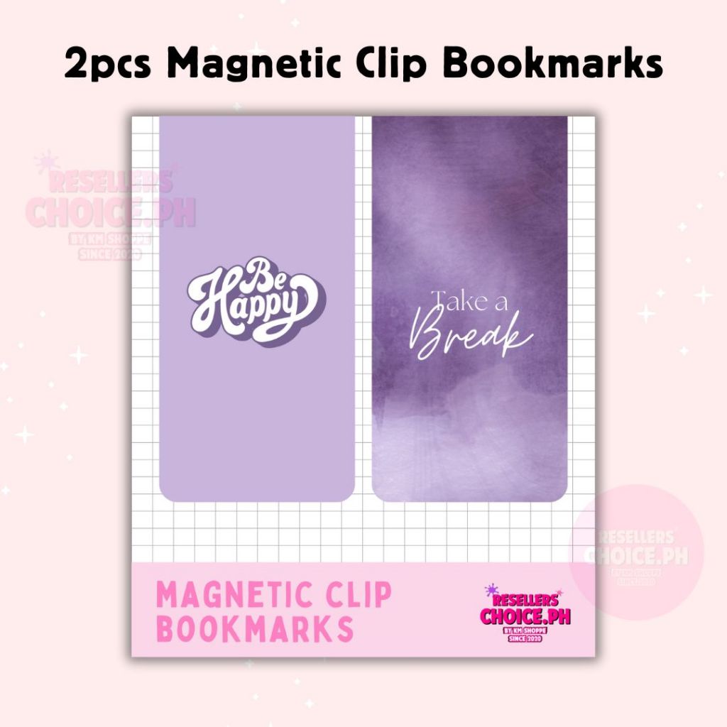 2pcs Magnetic Clip Bookmarks | Shopee Philippines