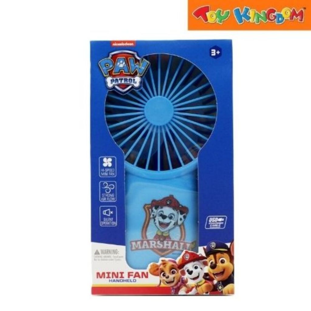 Paw Patrol Marshall Blue Mini Fan Handheld | Shopee Philippines