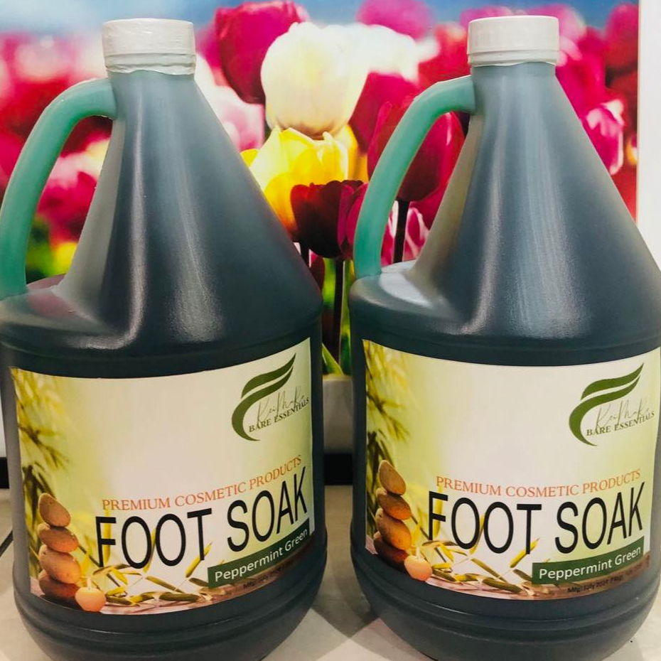 KeiMaRo Bare Essentials Foot Soak 3.5 Liters 1 Gallon (Salon/ home Use ...