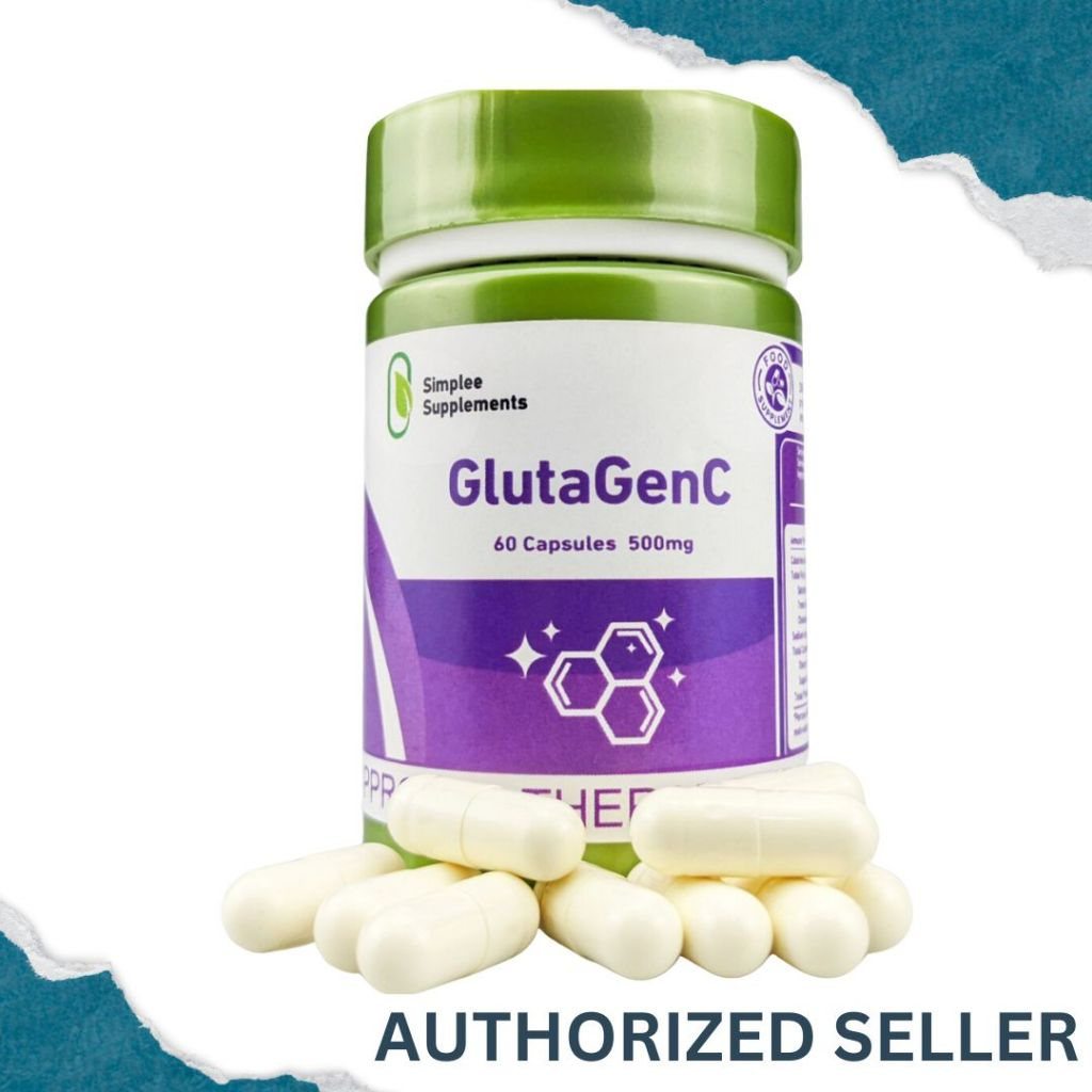 Simplee GlutaGenC Whitening Capsules Supplement 60 pcs | Shopee Philippines