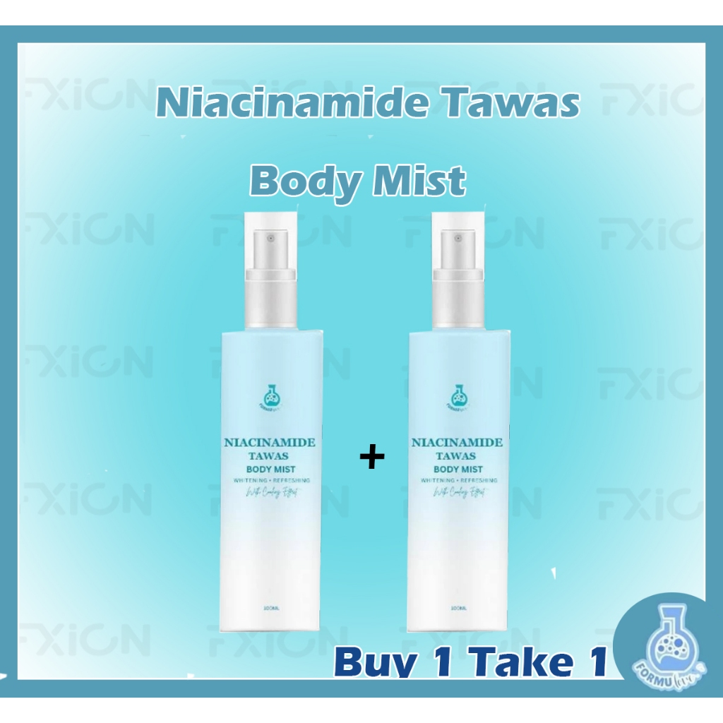 Buy 1 Take 1 Niacinamide Tawas Body Deo Mist Whitening and Refreshing ...