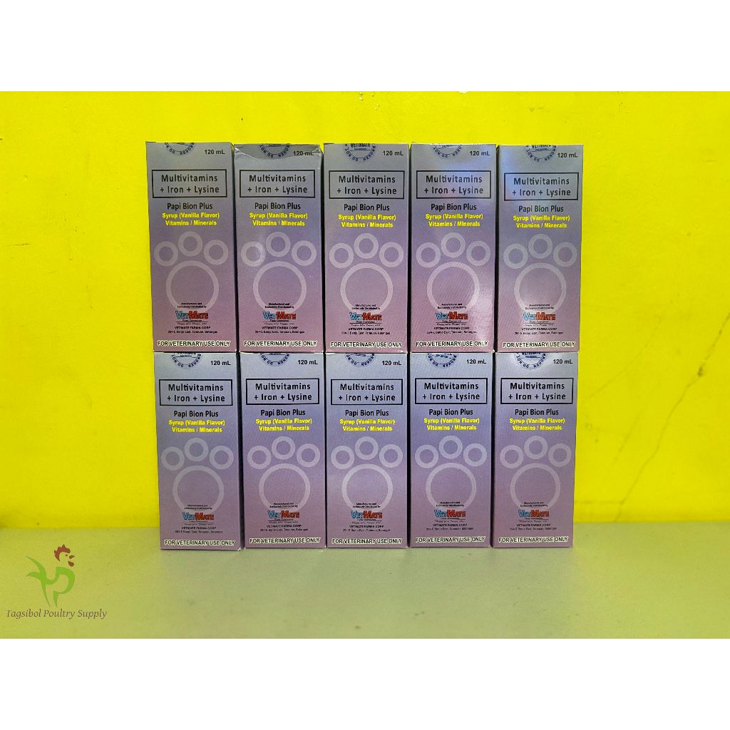 Papi Bion Plus Syrup - Vanilla Flavor | Shopee Philippines