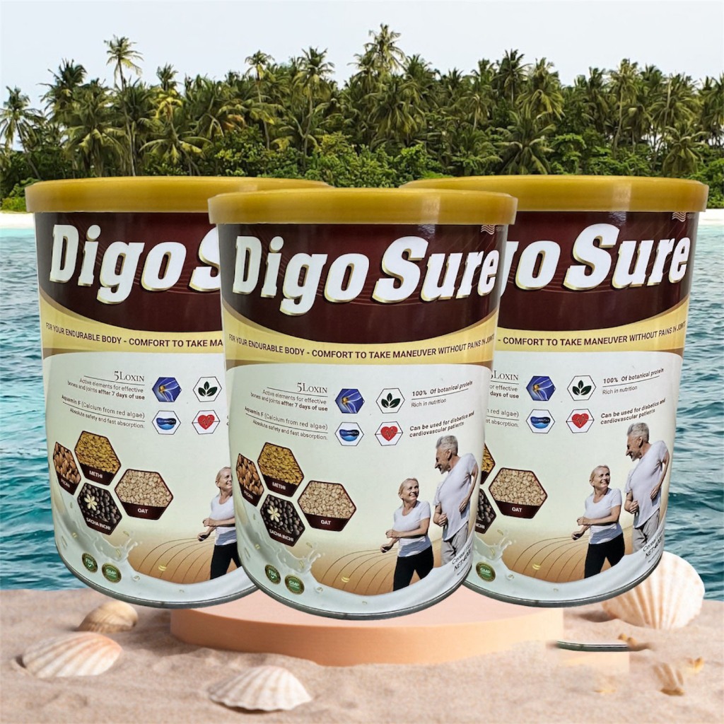 Set Of 3 DIGOSURE For Bones & Joints 100% Made From Nut Milk Cereal ...