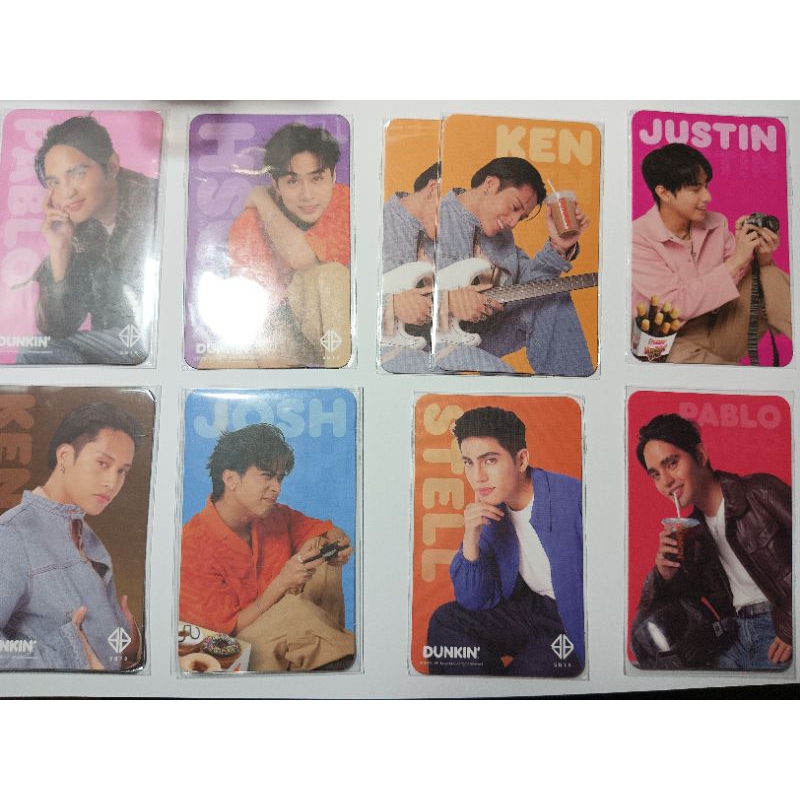 [On hand] SB19 Dunkin Donuts Photocard (Official) | Shopee Philippines